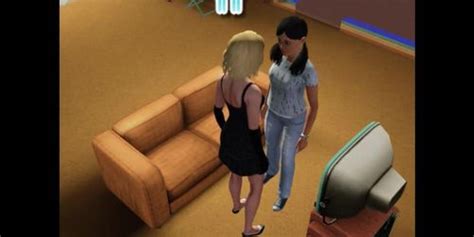 Bedroom Pillow Fight Ends With Girlfriends Lesbian Sex Pc Gameplay