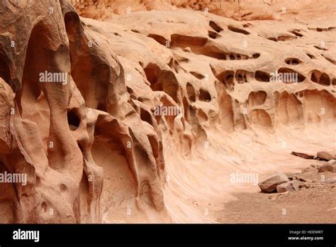 Slot Sandstone Rock Formations At Crack Canyon In The San Rafael Swell