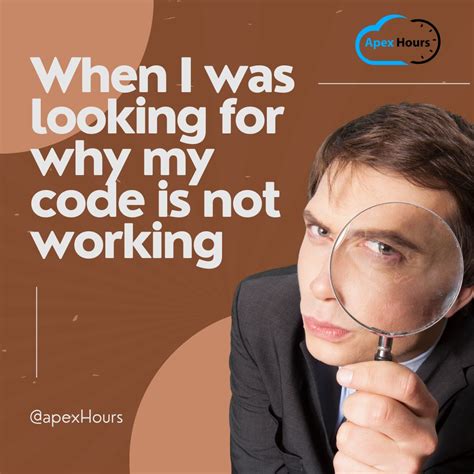 apex hours on linkedin when i was looking for why my code is not working