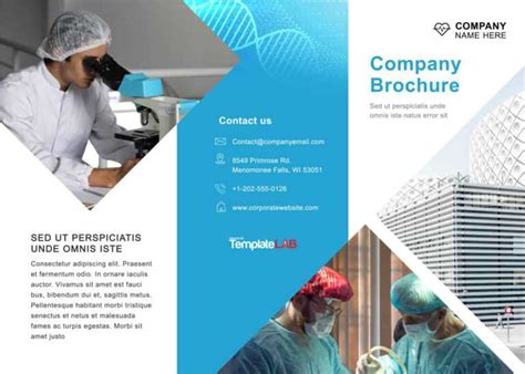 33 Free Brochure Templates Word Pdf Template Lab In Engineering