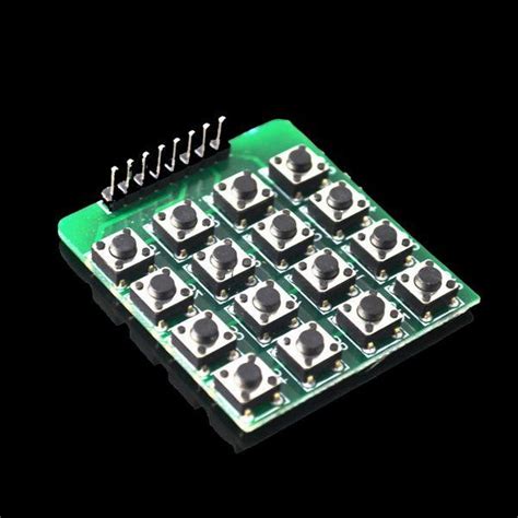 4 X 4 Matrix Keypad Module 16 Botton Mcu Expanded Development
