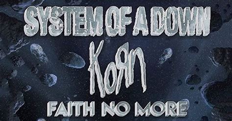 Korn System Of A Down Faith No More Reveal Stadium Show Lambgoat