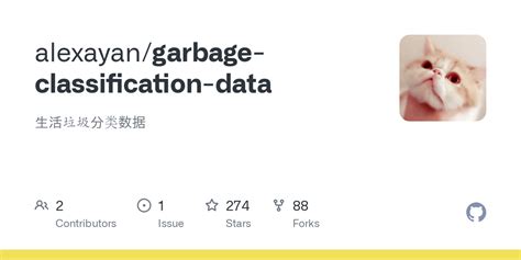 Garbage Classification Data Datasource Github Jihongboo Data Json At Master Alexayan Garbage