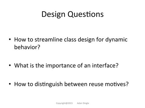 Object Oriented Design Polymorphism Via Inheritance Vs Delegation Ppt