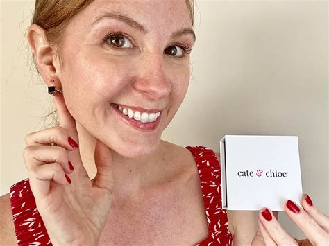 Cate And Chloe Princess Cut Drop Earrings Only 18 Shipped Includes