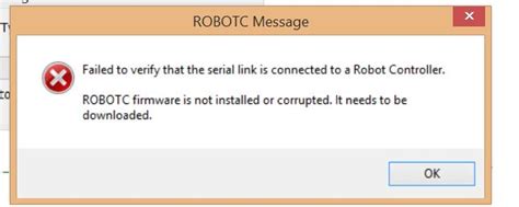 Robot Brain Not Getting Serial Link To Robot C IQ Technical Discussion VEX Forum