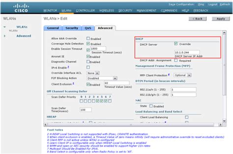 Configurar Dhcp Server No Wlc Wireless Lan Controller Bartulihe