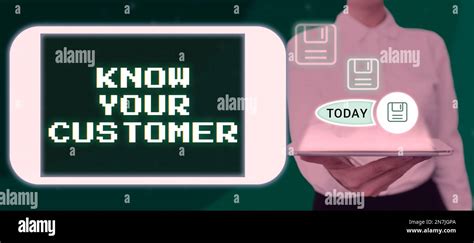 Text Caption Presenting Know Your Customer Business Showcase Marketing