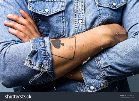 Ace Of Spades Wrist Tattoo
