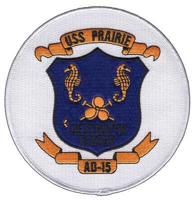 Uss Prairie Ad 15 Patch Ebay
