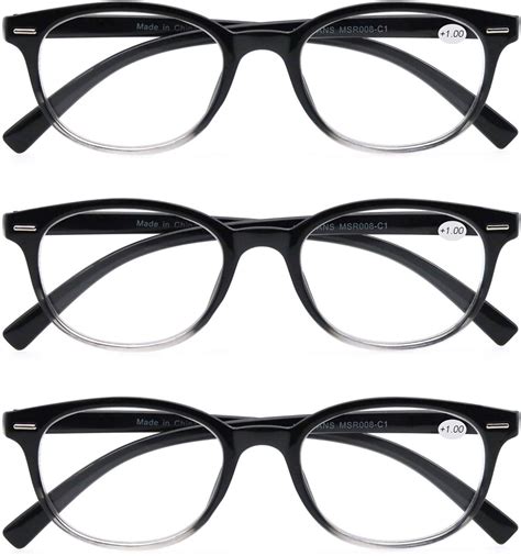 Modfans Women Reading Glasses 175 3 Pair Stylish Ladies Readers With