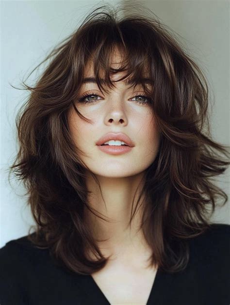 Chic Medium Haircuts With Bangs For Every Style Artofit