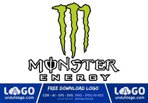 Monster Energy Logo Vector At Collection Of Monster