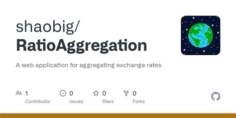 Github Shaobigratioaggregation A Web Application For Aggregating