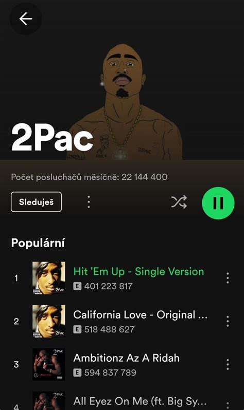 Whats Up With This Poorly Drawn Tupac On His Original Spotify Rtupac