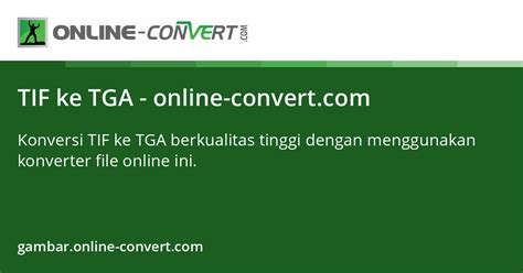Tif Ke Tga Online