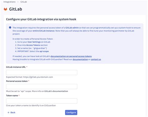 Integrate Gitlab Gitguardian Documentation