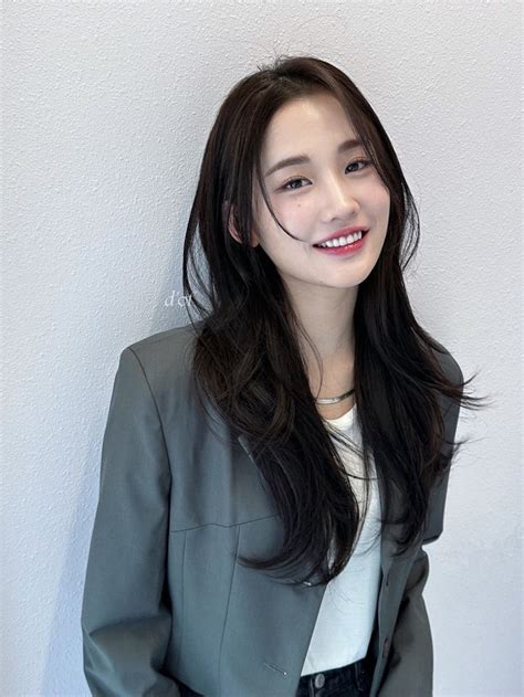 오브레이어드펌 모던 헤어컷 그라데이션 헤어 헤어스타일