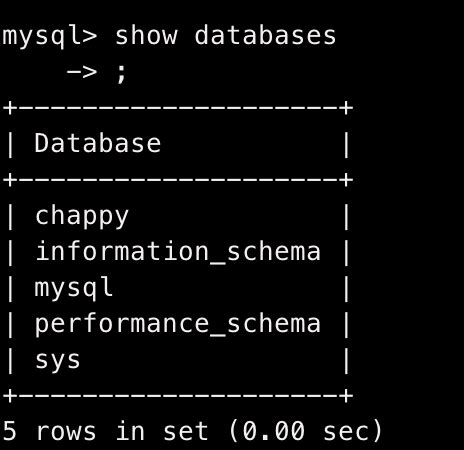 DB 서버 DB 접속 mysql