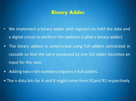 arithmetic micro operations pptx