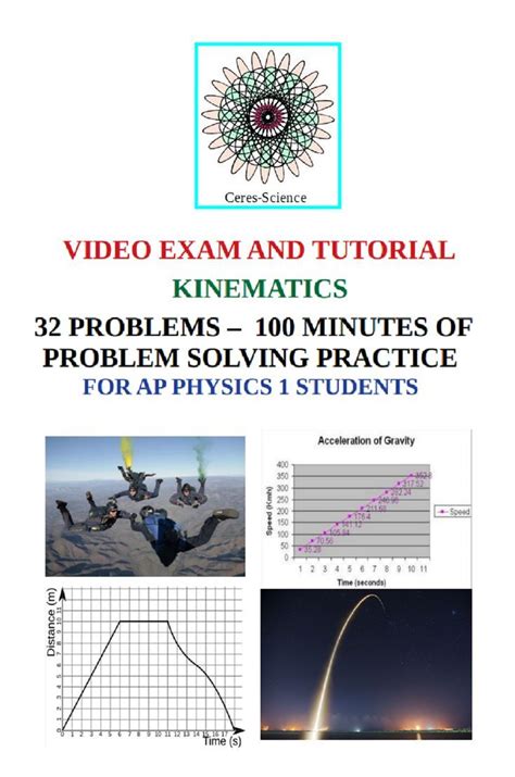 Kinematics For Honors And Ap Physics 1 32 Problems Video Exam And