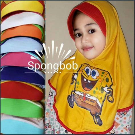 Jual Jilbab Spongebob Shopee Indonesia