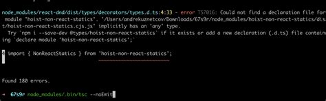 Typescript Error From A Dependency Easy Fix · Issue 3155 · React Dnd
