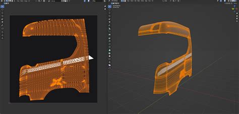 Uv Image Editor UV Projection From View How Can I Flatten Only The UV To Create A Skinnable