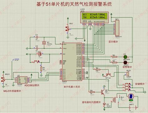 基于51单片机的天然气检测报警设计 知乎