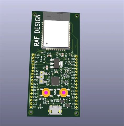Raphael Lekumo On Linkedin Iot Pcbdesign Kicad Esp32