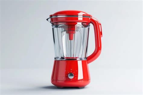 Premium Photo Blender Isolated On White Red Electric Blender Isolated On White With A Clipping