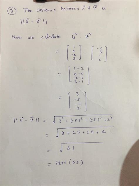 [solved] problem 5 12 points let 2 u u and w 4 3 n compute the
