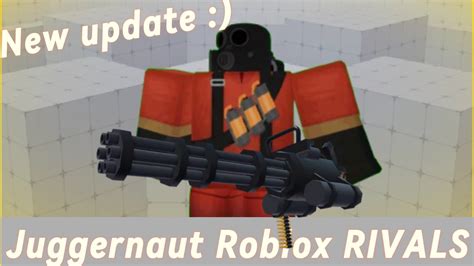Trying The Juggernaut Mode In Roblox Rivals Youtube