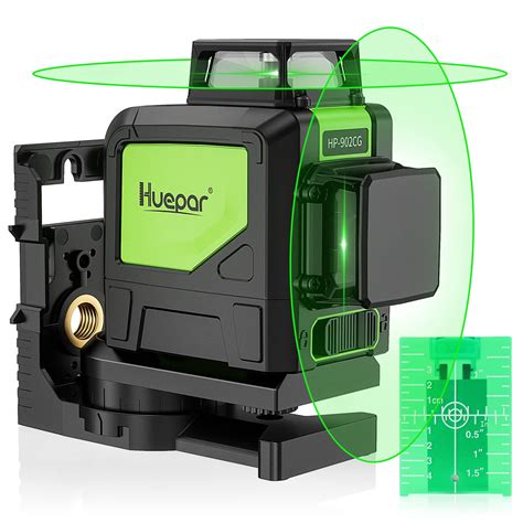 Buy Huepar 902cg Self Leveling 360 Degree Cross Line Laser Level With Pulse Mode Switchable