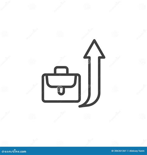 Personal Growth Line Icon Stock Vector Illustration Of Pixel 306361361