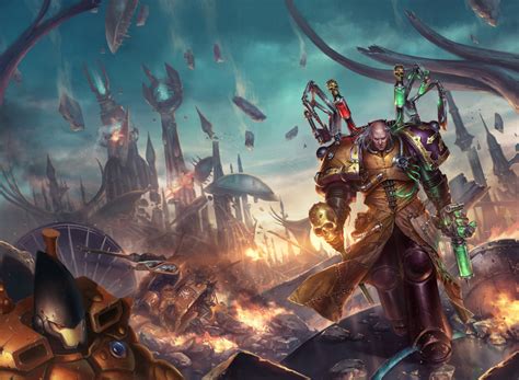 Lie Setiawan Adeptus Astartes Apothecary Warhammer 40k Chaos Space