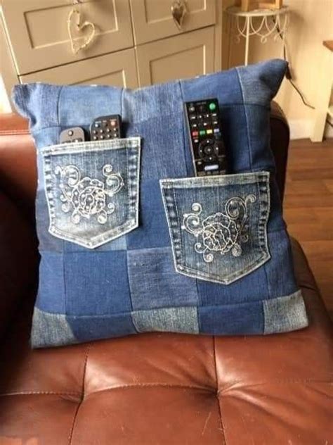 75 Ideias De Denim Reciclado Em 2025 Artesanato Com Jeans Jeans Diy Denim Reciclado