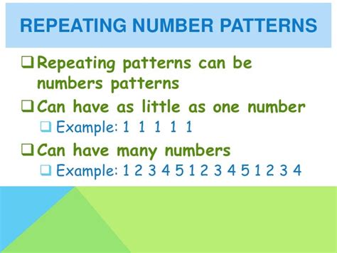 repeating and growing patterns