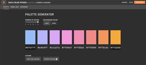 Color Palette Picker 59 Photo