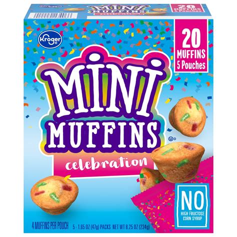 Kroger® Celebration Mini Muffins 5 Ct 165 Oz Kroger