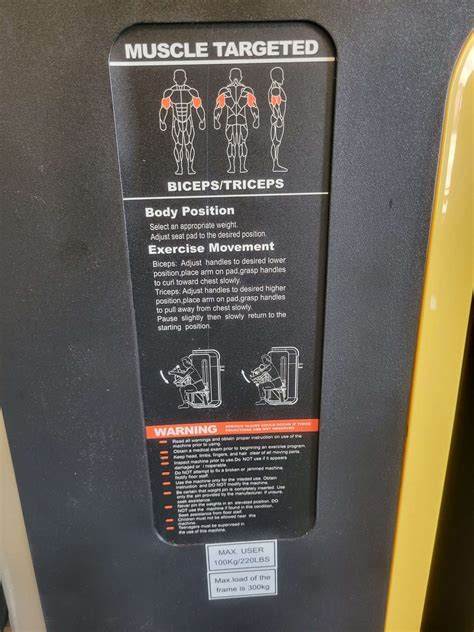 Performance Dual Bicep Curl Tricep Extension Colorado Cardio