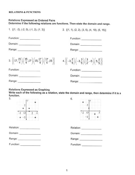 Function Inverses.pdf - Kuta Software - Worksheets Library