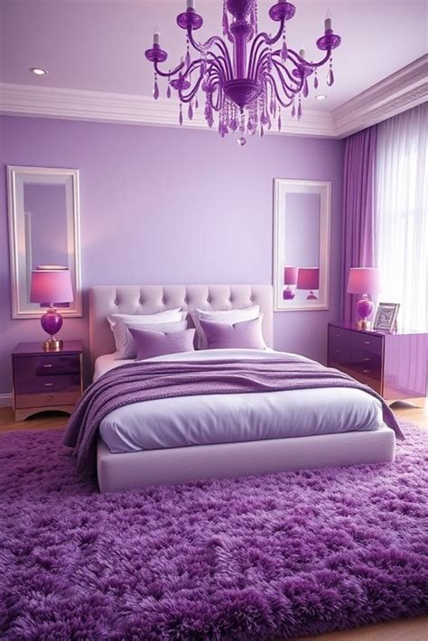 How To Set The Perfect Ambience 41 Purple Bedroom Design Ideas