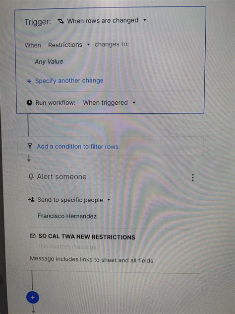HOW CAN I FIX THE ERROR A WORKFLOW HAS BECOME INVALID Smartsheet Community