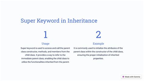 Introduction To Inheritance In Java For Presentation Ppt