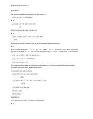 Problem Set Docx ECON Problem Set Question My Personal Production Function For This