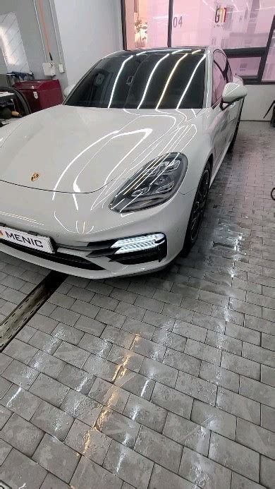 포르쉐 파나메라4 디테일링 오염도가 있었지만 깔끔하게😁 지메닉카케어 예약은 프로필링크🚀 릴스 릴스타그램 차스타그램 차쟁이 디테일링 세차 포르쉐