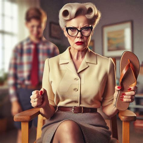 Summer Vacation Discipline Aunt Edna By Matureartfan On Deviantart