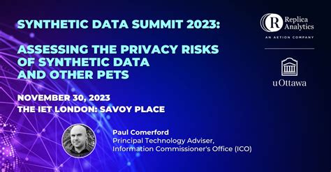 Khaled El Emam On Linkedin Synthetic Data Summit 2023