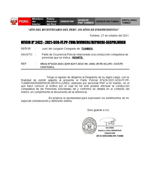 Parte Policial 27oct21 Pdf
